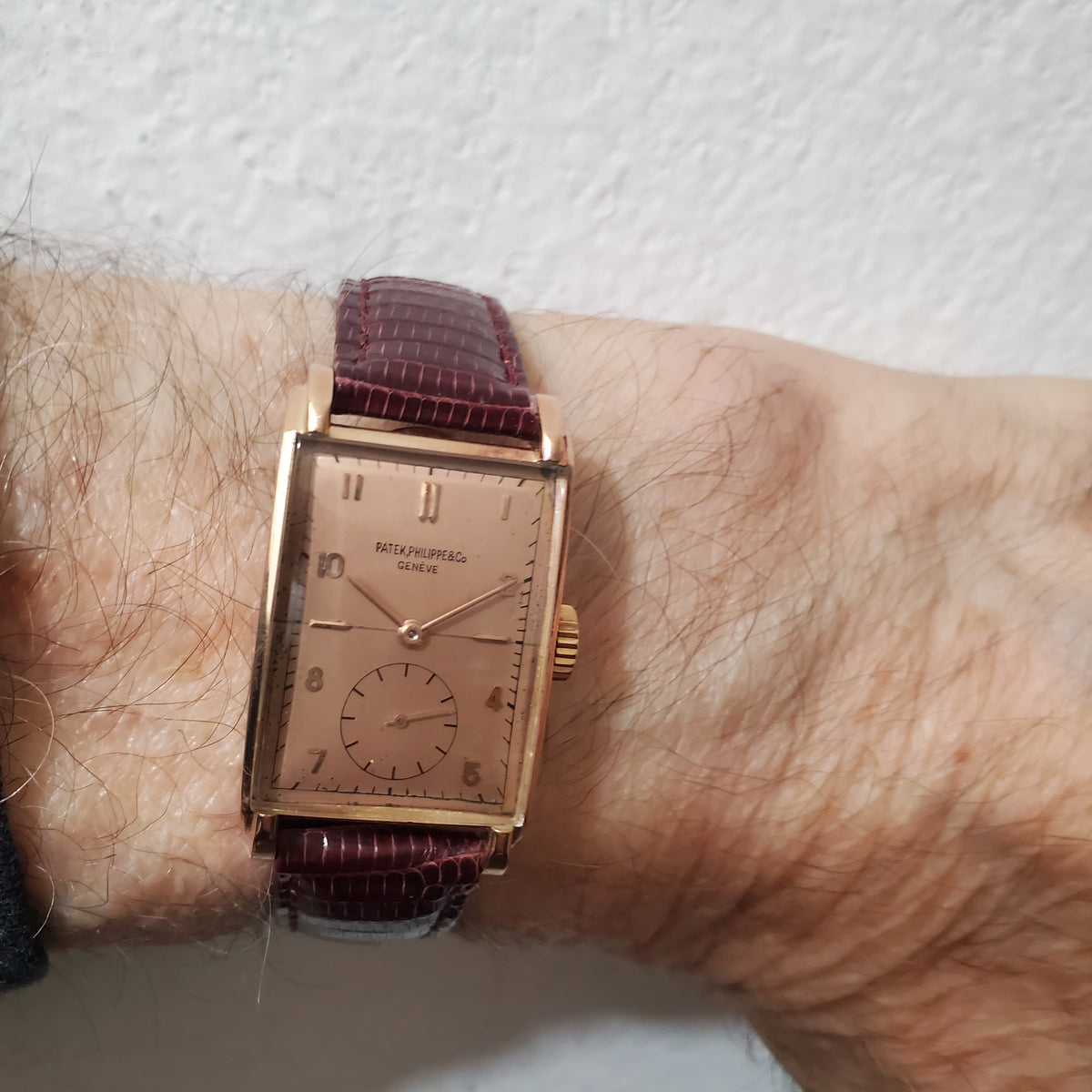 Patek Philippe 1559R, Rose Gold, Original Certificate Not Polished, Ci ...