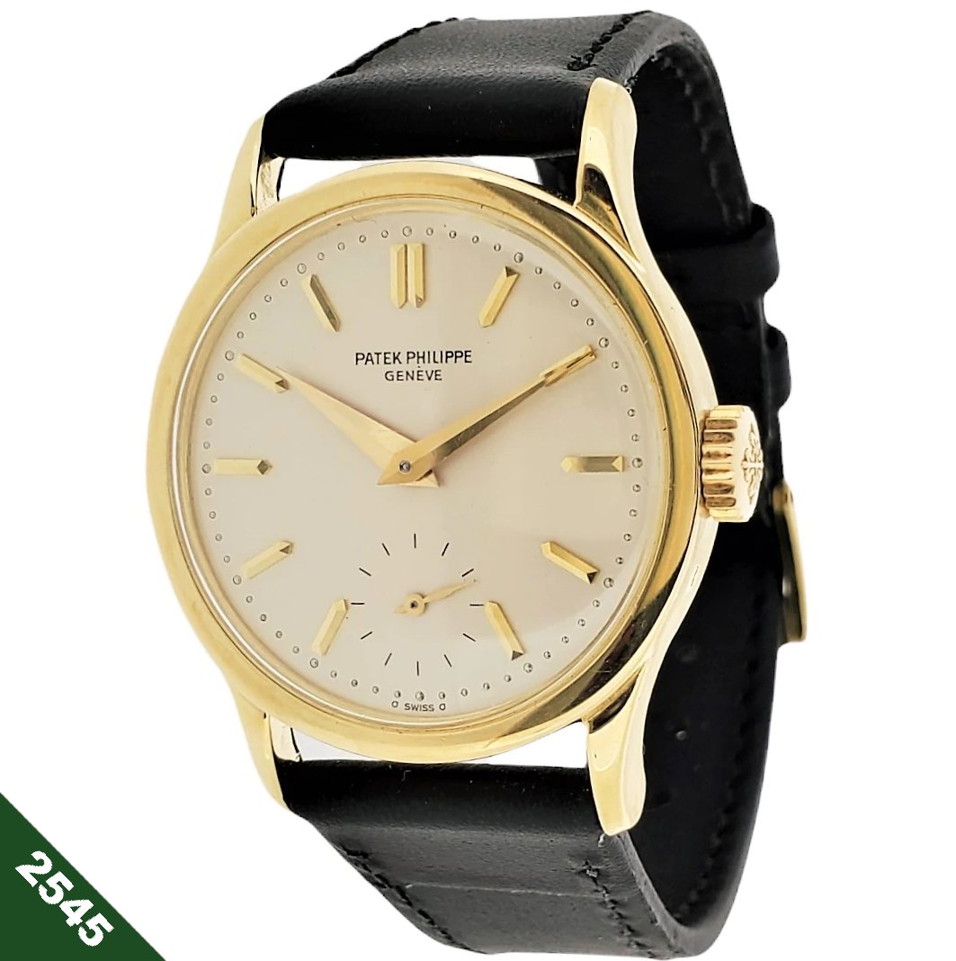 Patek Philippe 2545 Vintage Water Resistant Calatrava Circa 1954 ...