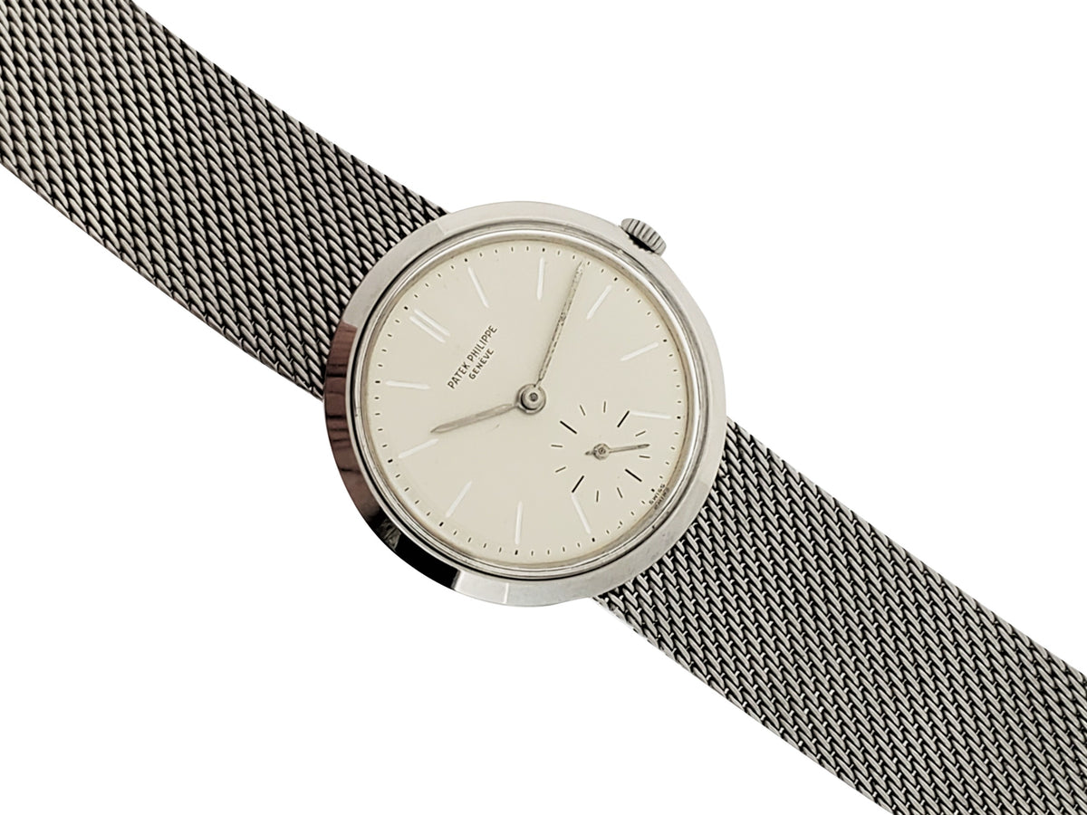 Patek Philippe 3419/1A ; Vintage water resistant stainless steel Calat ...