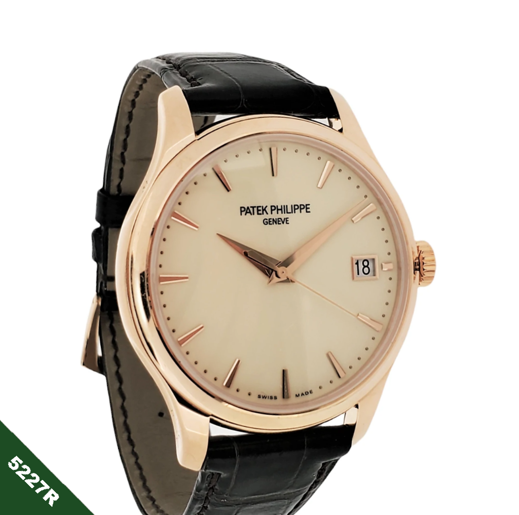Patek Philippe 5227R Automatic Calatrava Watch with Hing Back Case, Ci ...