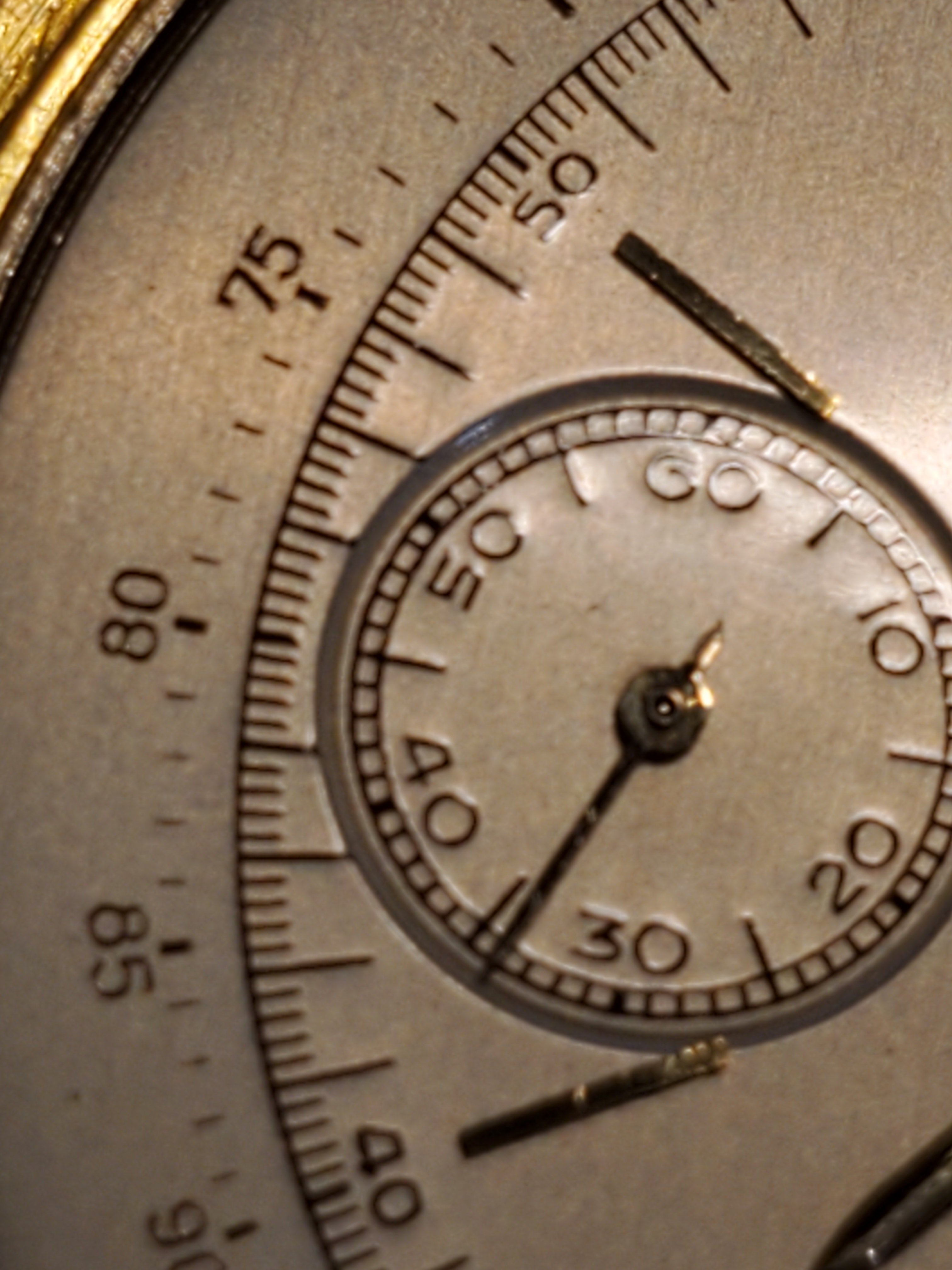 Patek Philippe 530J Jumbo Vintage Chronograph 36.5 mm Watch circa 1946 ...