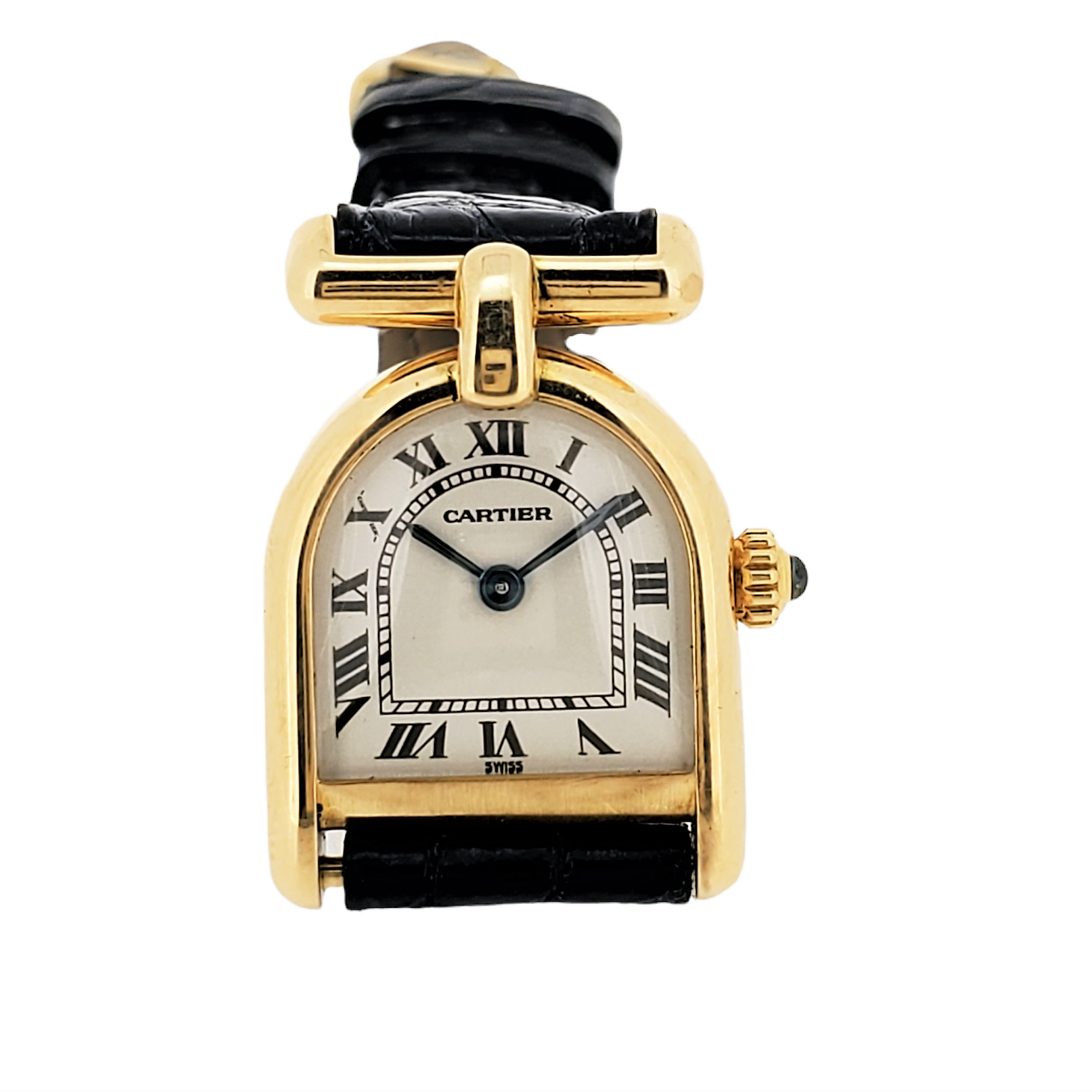 Cartier Cloche Calandre' Ladies Bell Shape Watch size PM Small, Circa ...